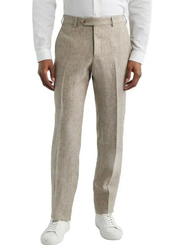 Zanella Parker Linen Pants - Sand