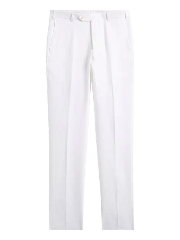 Zanella Parker Linen Pants - White