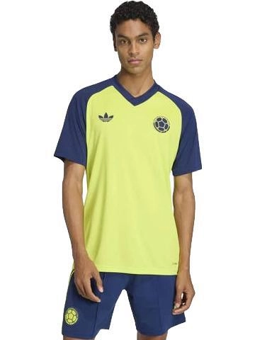 Adidas Colombia National Team 2026 Pre-match Top - Yellow