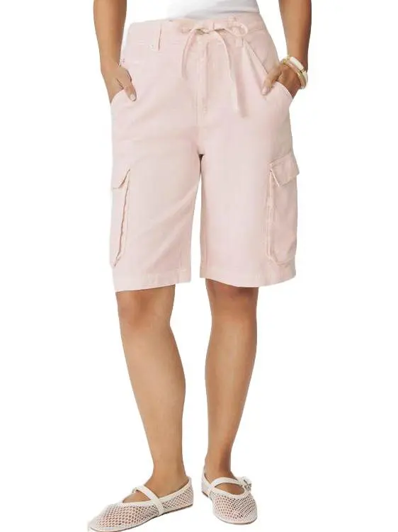 Splendid Denim Cargo Shorts - Rose Petal Pink