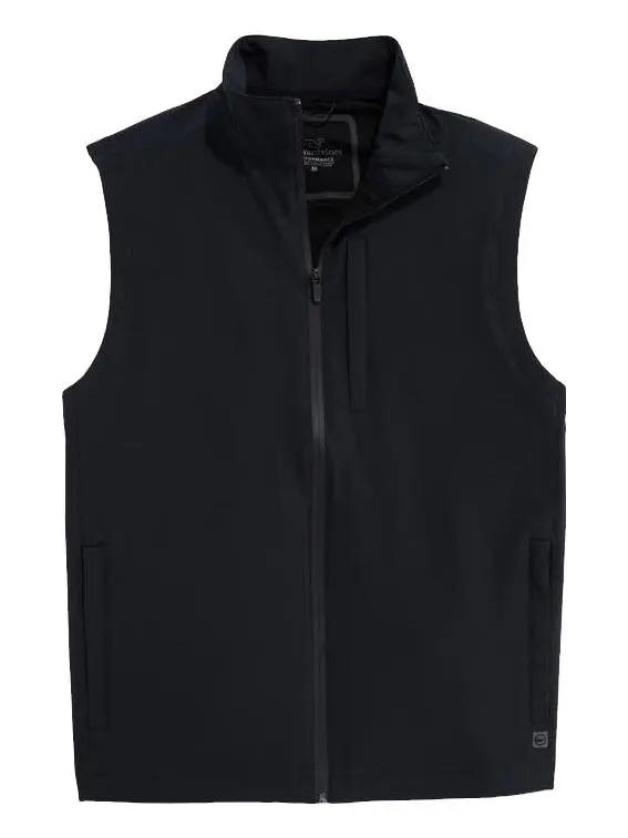 Vineyard Vines On-the-go Mariner Water Resistant Vest - Jet Black