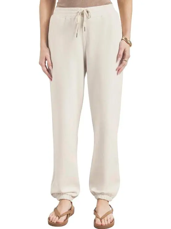 Splendid Laguna Lounge Joggers - Moonstone White