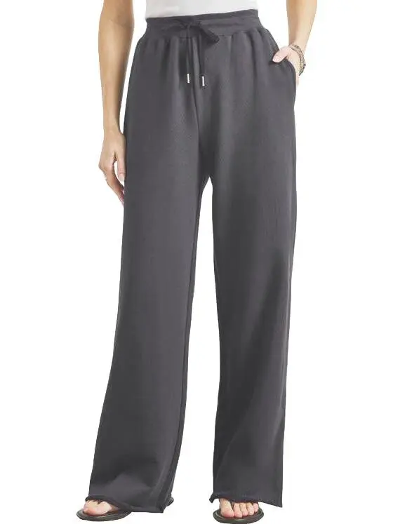 Splendid Laguna Lounge Sweatpants - Lead Black