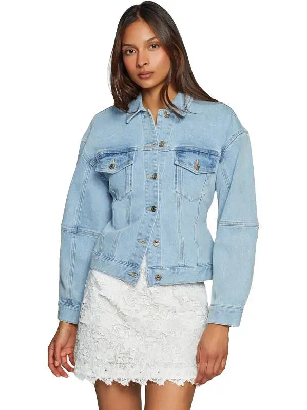 Generation Love Jolie Denim Jacket - Light Blue