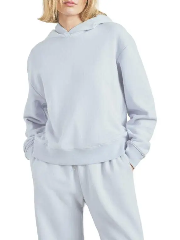 Splendid Laguna Lounge Cotton Hoodie - Country Air Blue