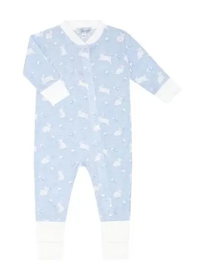 NELLAPIMA Bunny Cotton Coverallbaby - Blue