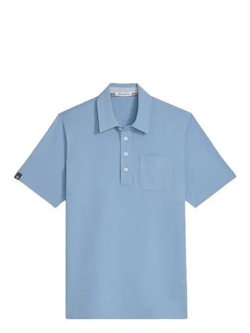 ASHWORTH GOLF Uppers Polo - Denim