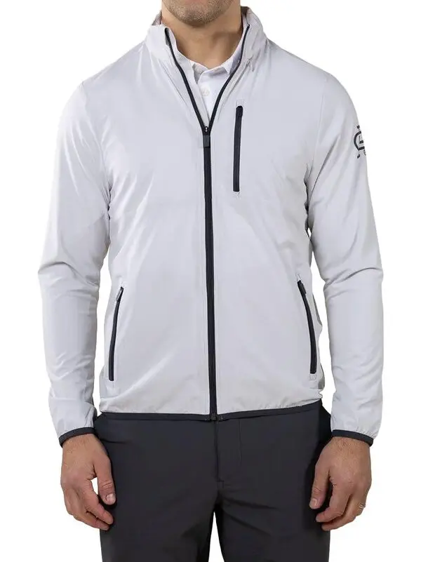 ASHWORTH GOLF Ag Packable Jacket - Stone Grey