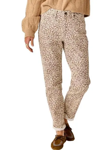 Carve Designs Carson High Rise Jean - Leopard