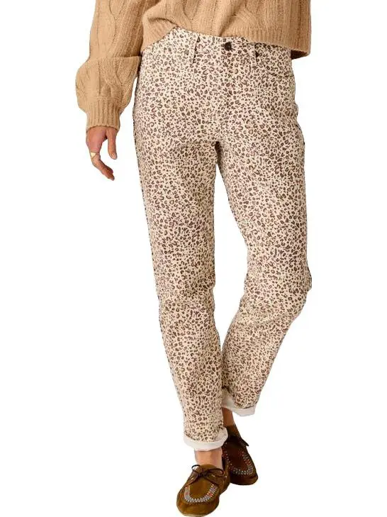 Carve Designs Carson High Rise Jean - Leopard