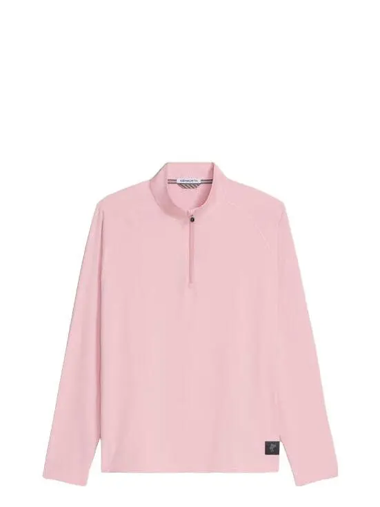 ASHWORTH GOLF Ace Raglan 1/4 Zip - Blush