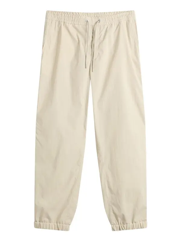 Moncler Tonal Stripe Joggers - Beige