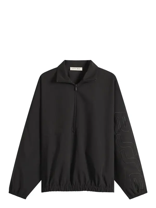 Fear Of God Active Trace 1/2 Zip Track Jacket - Vintage Black
