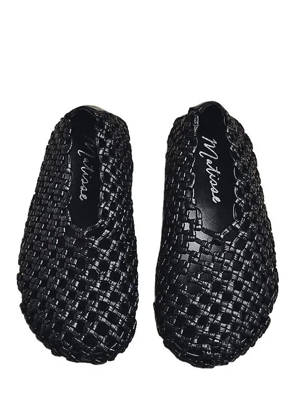Matisse Lazio Woven Flats - Black