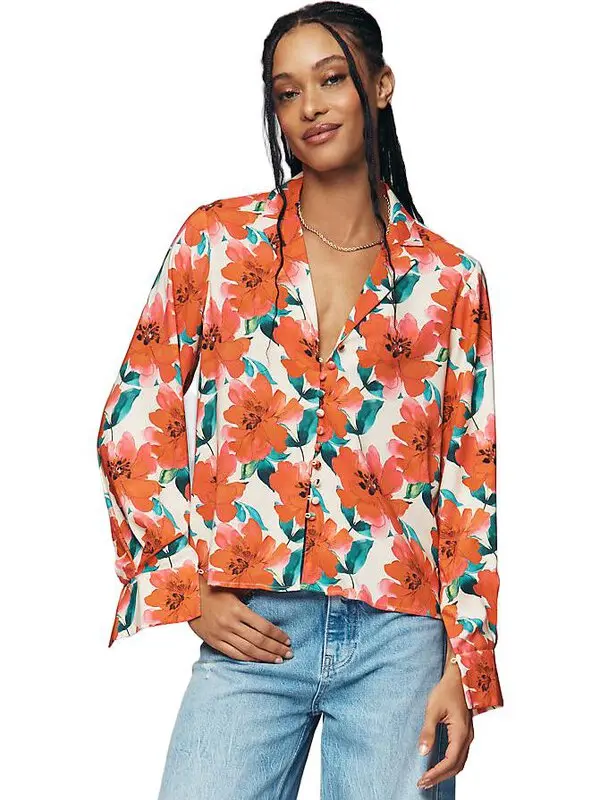HUTCH Cain Top - Red Floral