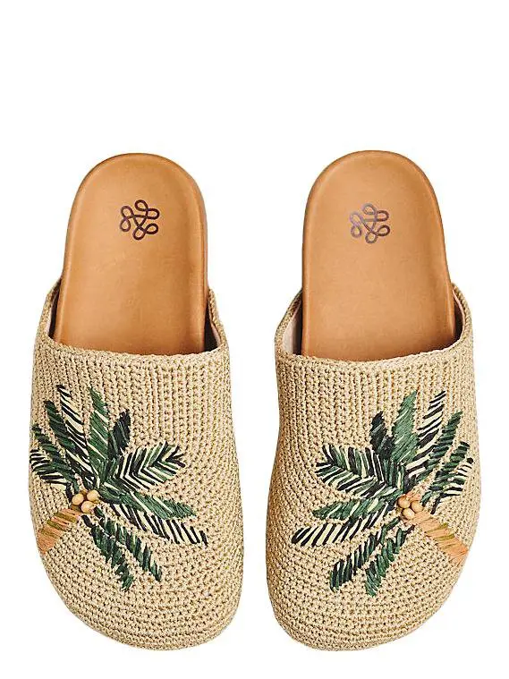 THE SAK Bolas Icon Crochet Clogs - Palm Tree