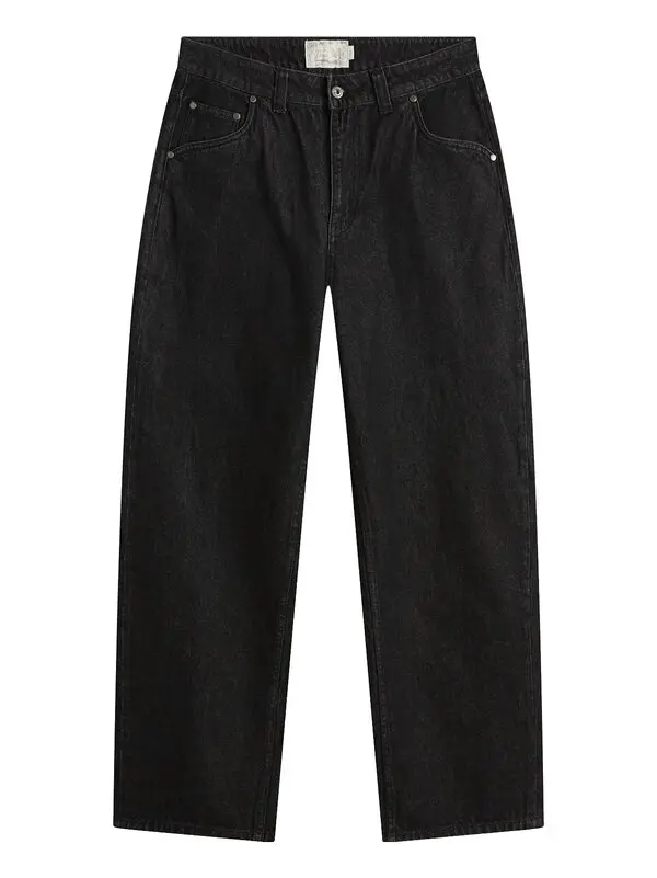 DIME Baggy Denim Pants - Black Washed