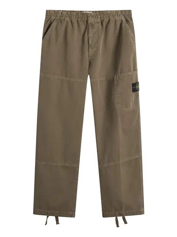 Stone Island Garment-dyed Cargo Trousers - Shadow Brown