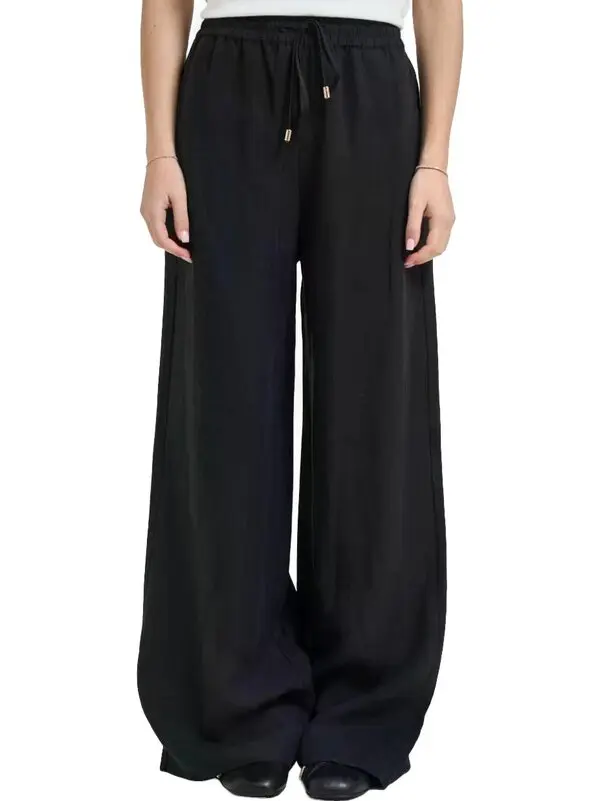 Liu Jo Drawstring-fastening Palazzo Pants - Black