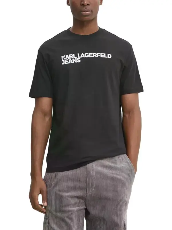 Karl Lagerfeld Logo-print T-shirt - Black