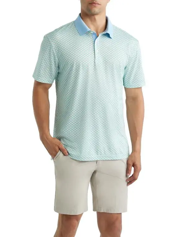 SWANNIES Cadence Performance Golf Polo - Mint