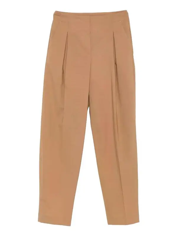 COVERT Pleated Trousers - Brown