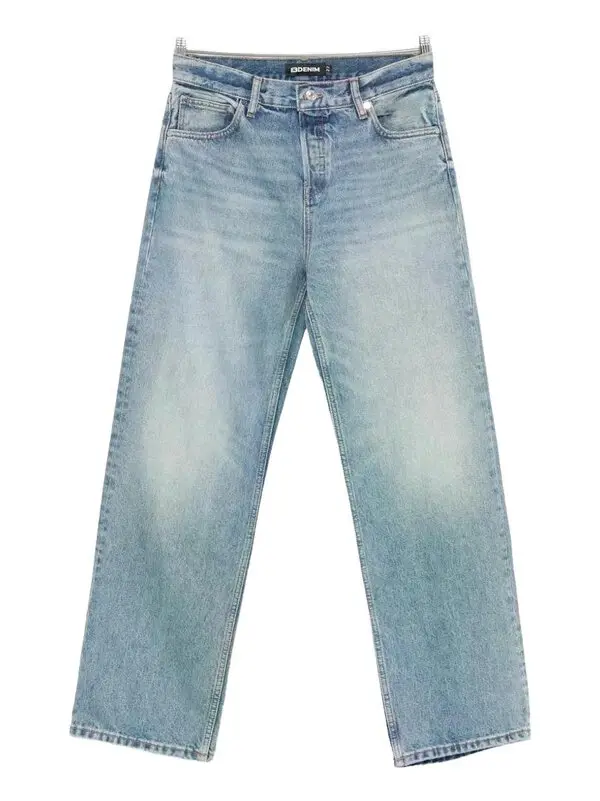 EB DENIM Five-pocket Baggy Jeans - Blue