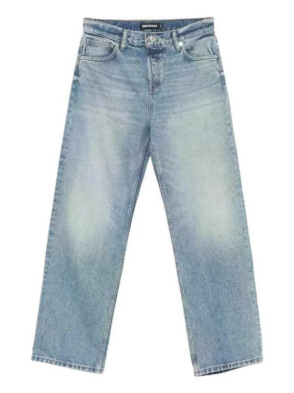 EB DENIM Five-pocket Baggy Jeans - Blue