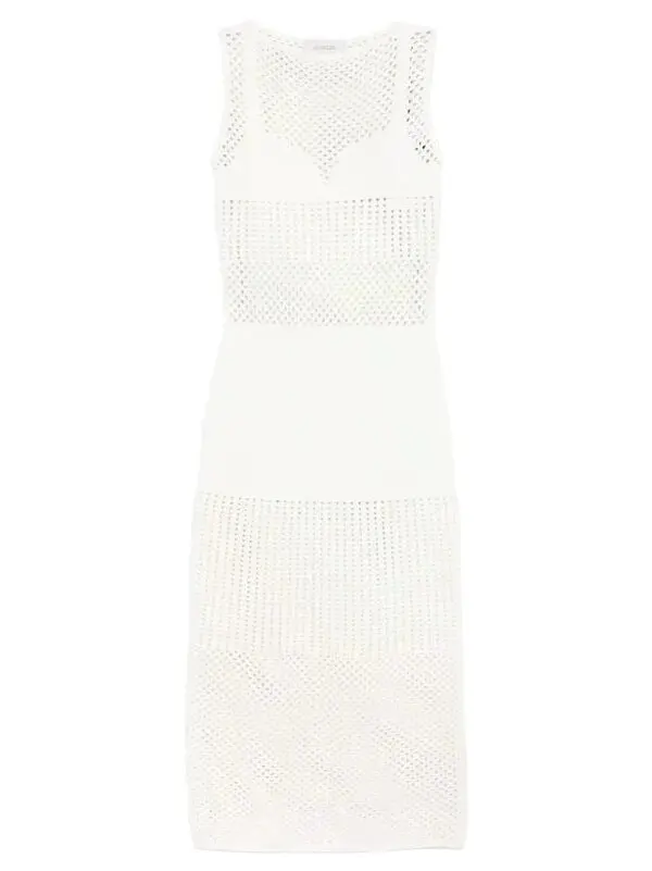 Sportmax Midi Dress - White