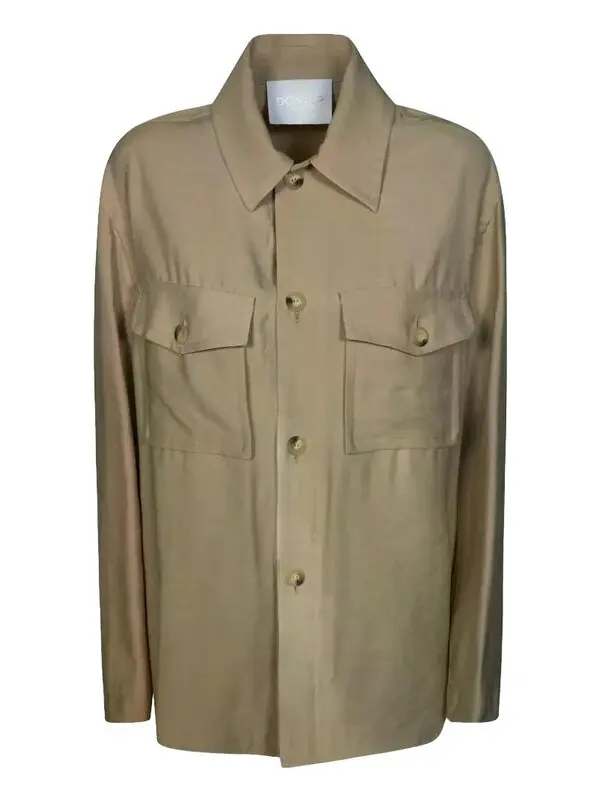 DONDUP Flap-pocket Shirt - Neutrals