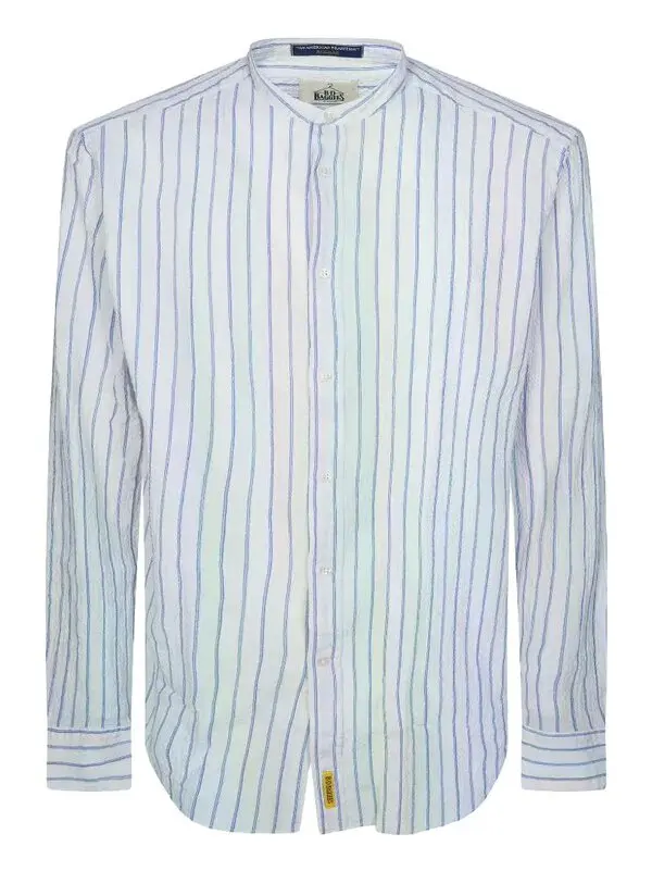 B.D.BAGGIES Striped Shirt - White