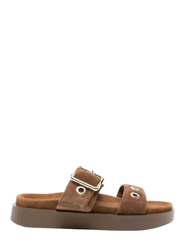 Inuikii Tilda Buckled Sandals - Brown