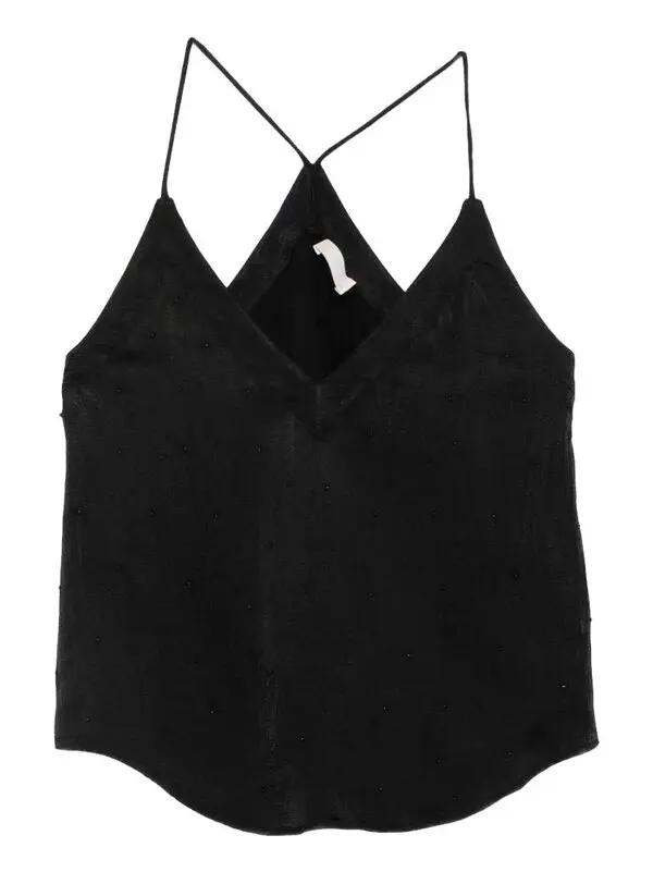Liu Jo V-neck Top - Black