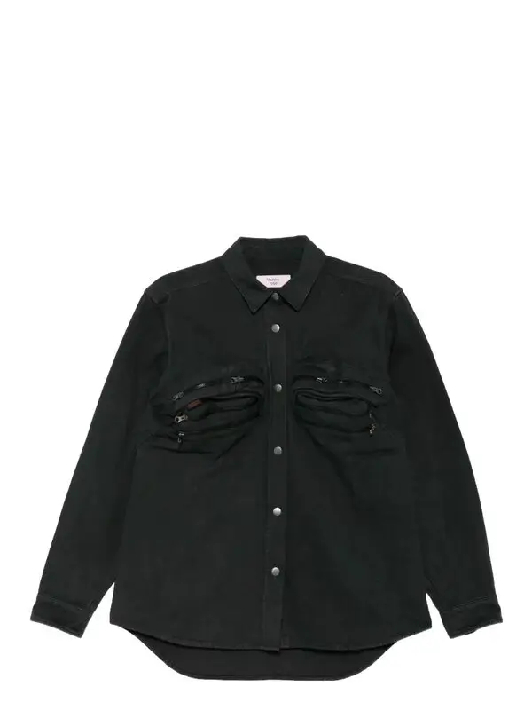 Martine Rose Belt-bag-style Shirt - Blue