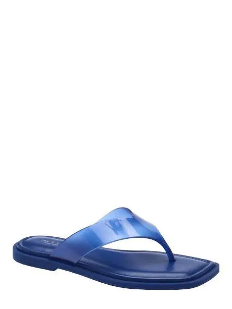 Rag & Bone Gracie Jelly Flip Flop - Deep Blue