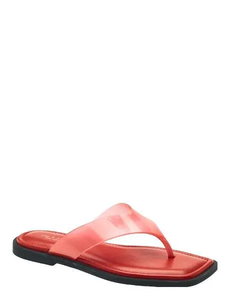 Rag & Bone Gracie Jelly Flip Flop - Lava
