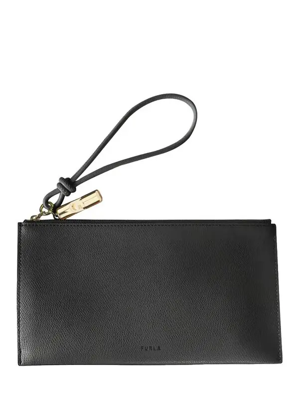 Furla Iride Envelope Clutch Bag - Black