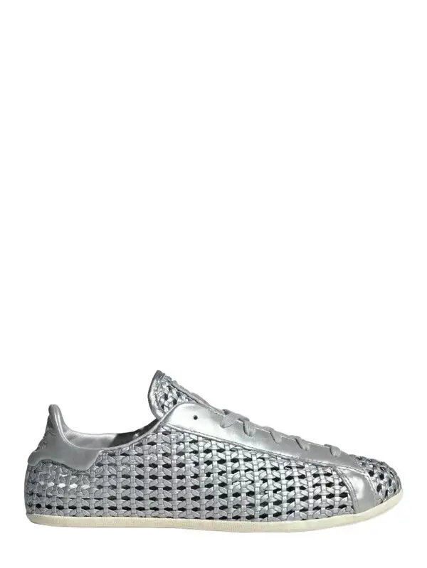 Adidas Stan Smith Lo Pro Woven Sneakers - Silver