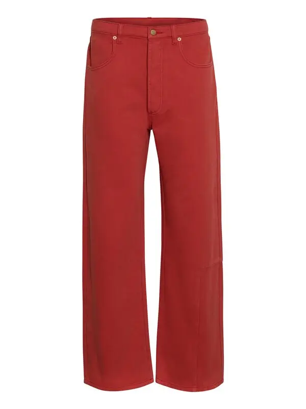 Darius Mid-Rise Straight-Leg Jeans