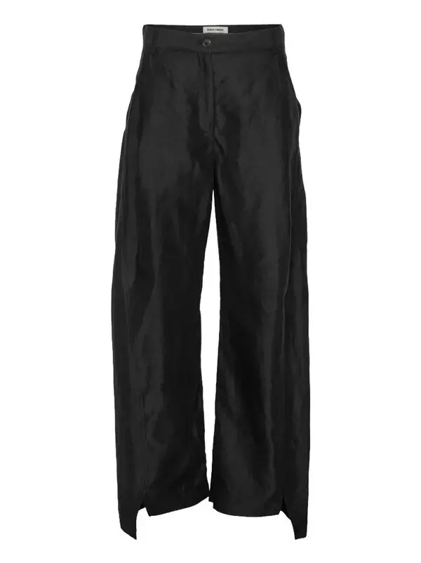 Henrik Vibskov Wide-leg Trousers - Black