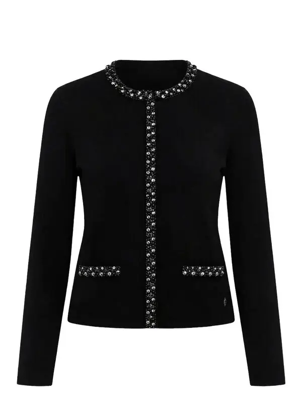 Guess Beaded Cardigan - Black