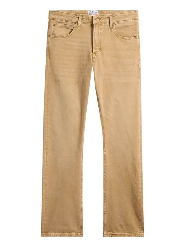 Tecovas Slim Straight Stretch Denim Jeans - Khaki
