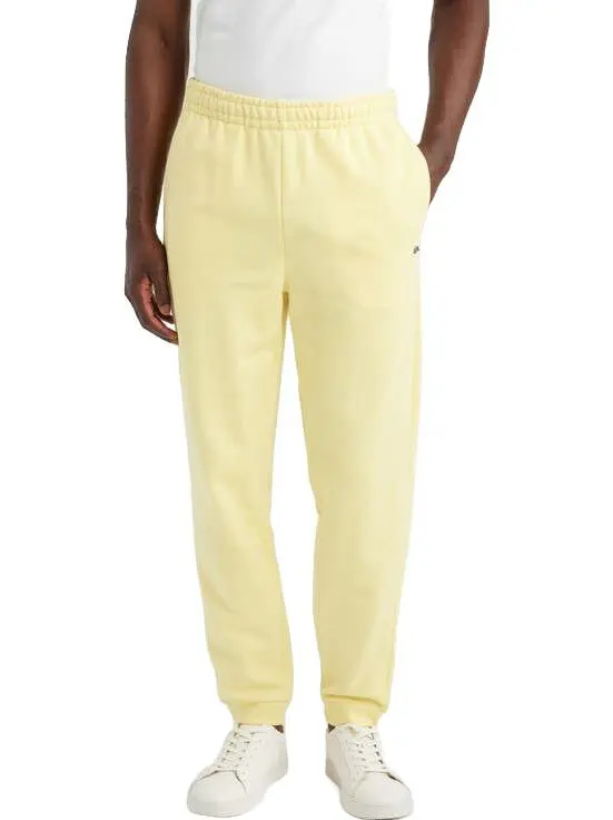 Lacoste Light Fleece Joggers - Yellow
