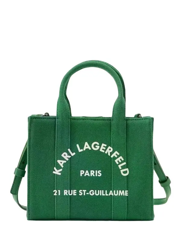 Karl Lagerfeld Logo-print Tote Bag - Green