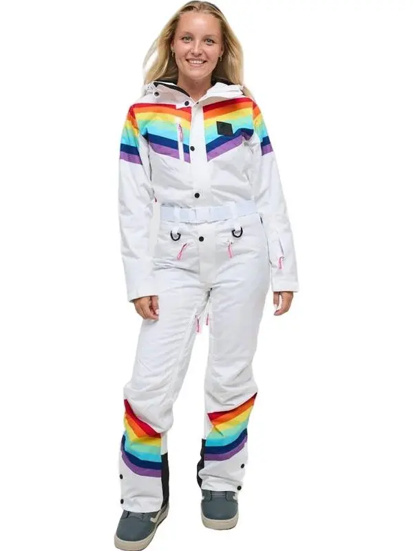 OOSC Rainbow Road Ski Suit - Multi-colour