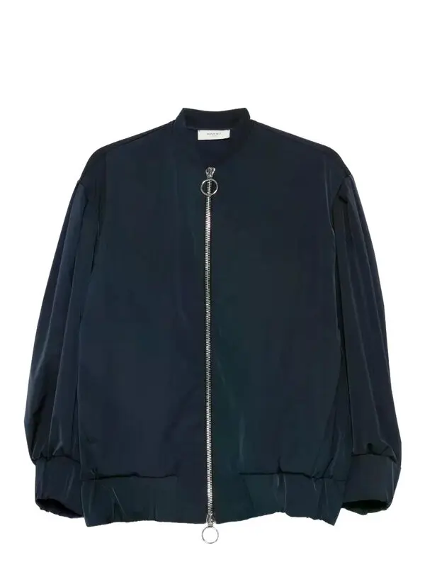 NINA 14.7 Zip-up Bomber Jacket - Blue