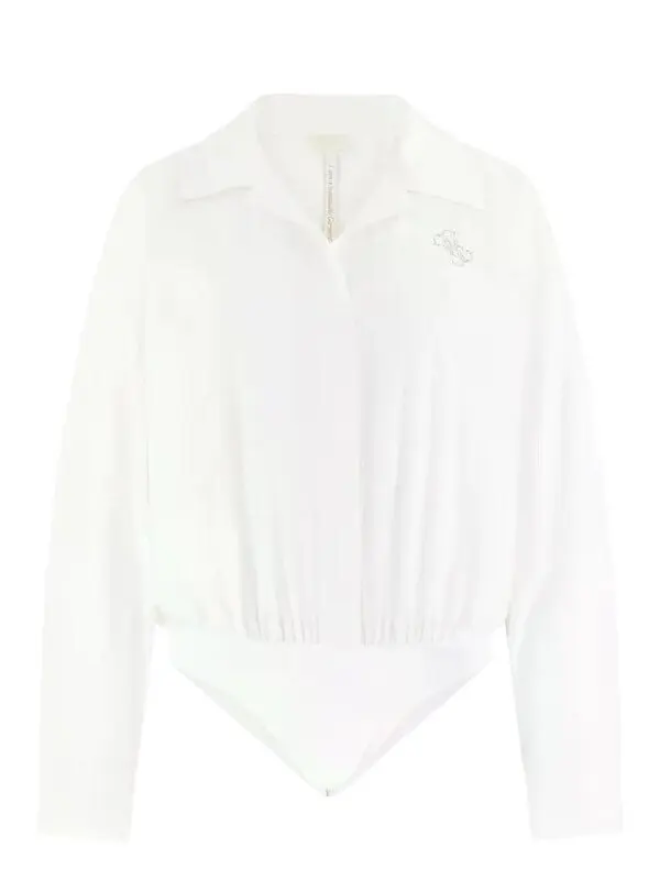 Guess Long-sleeve Bodysuit - White