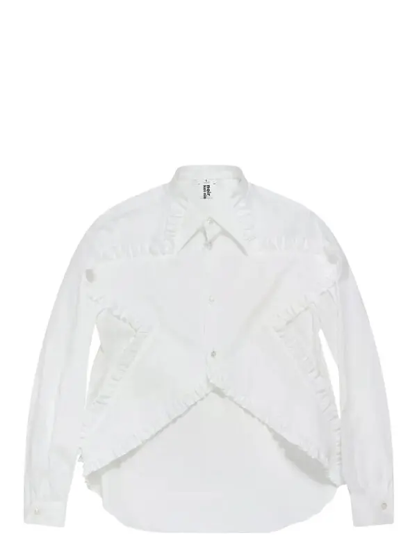 Noir Kei Ninomiya Broad Shirt - White
