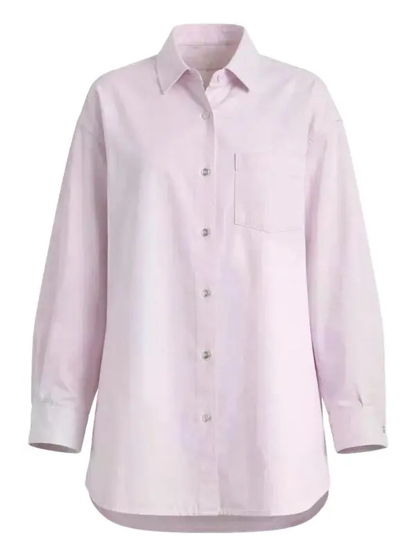 AGOLDE X Maria Mcmanus A-line Denim Shirt - Pink