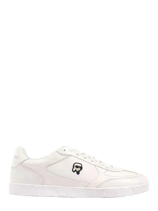 Karl Lagerfeld Kandidate Nft Leather Sneakers - White